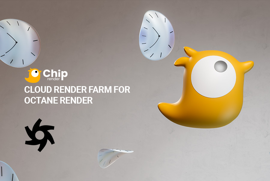 Octane Gpu Render Farm Chip Render From 2 9 Hour
